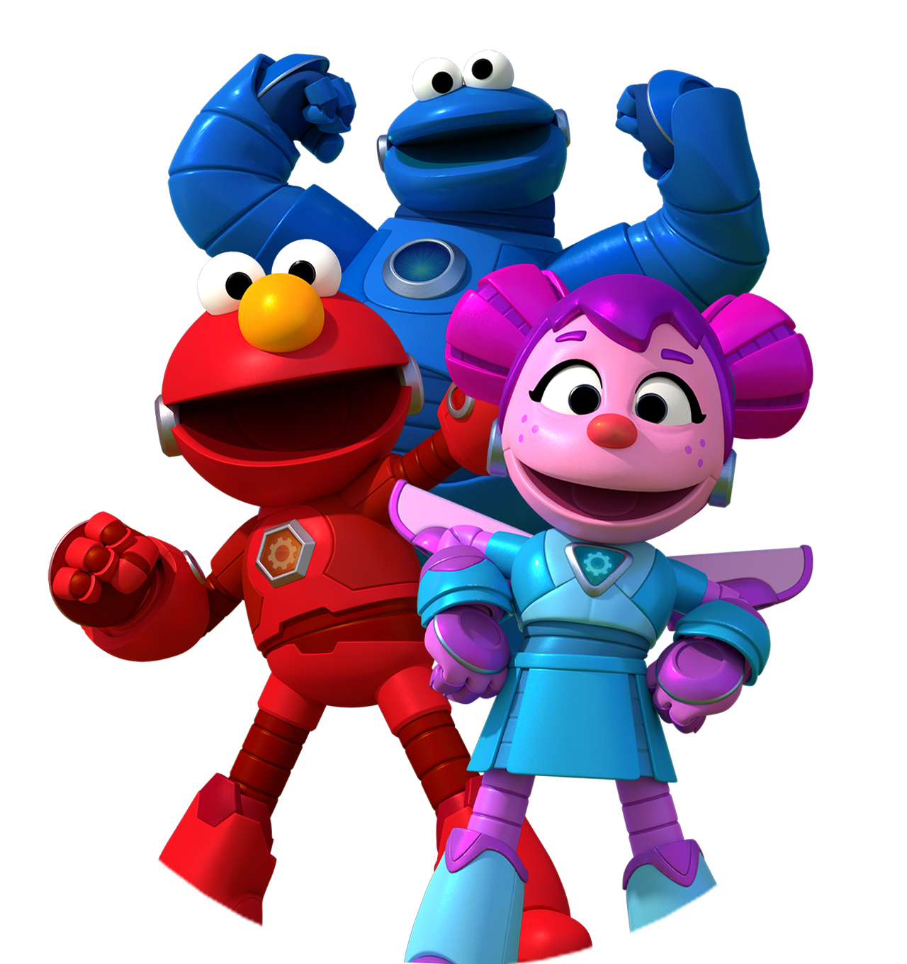 Sesame Street's Mecha Builders Serie